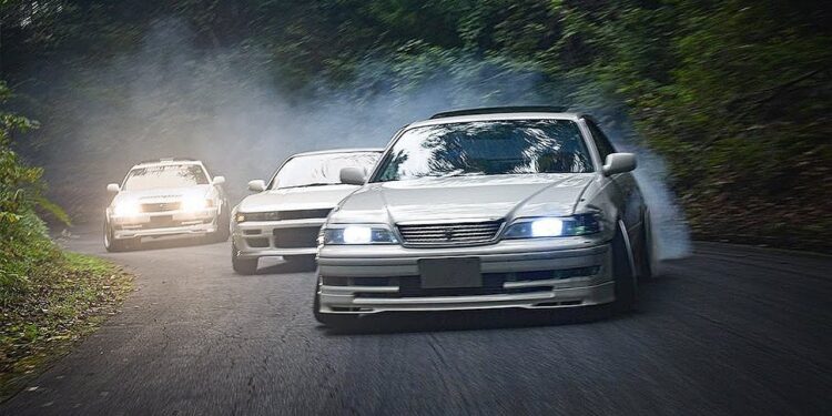 Tandem The Art of Synchronized Slides - The Drift Culture